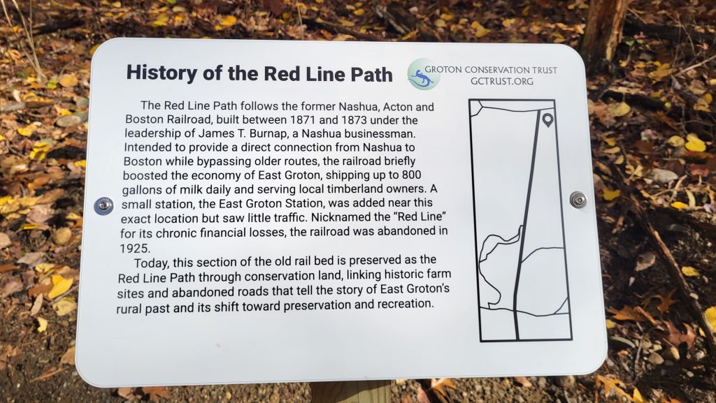 Red Line – Groton Trails Network